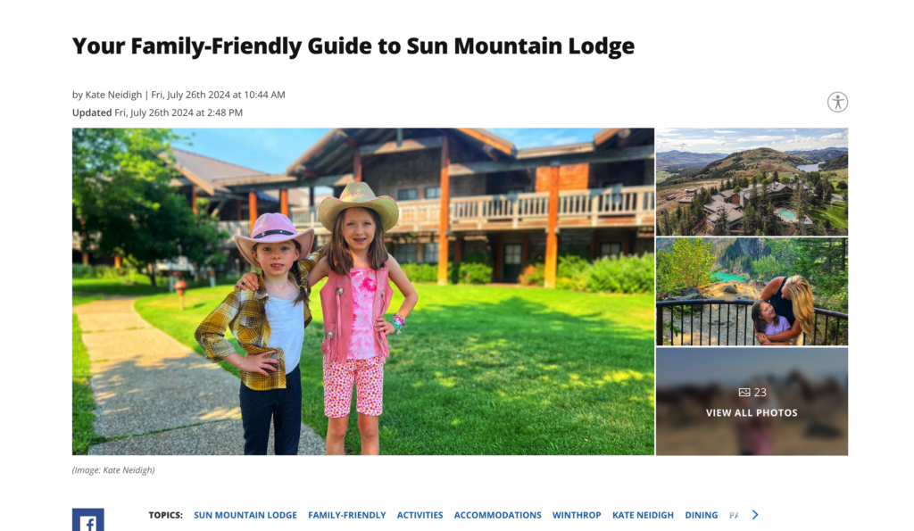 Your Family-Friendly Guide to Sun Mountain Lodge - Sun Mountain Lodge